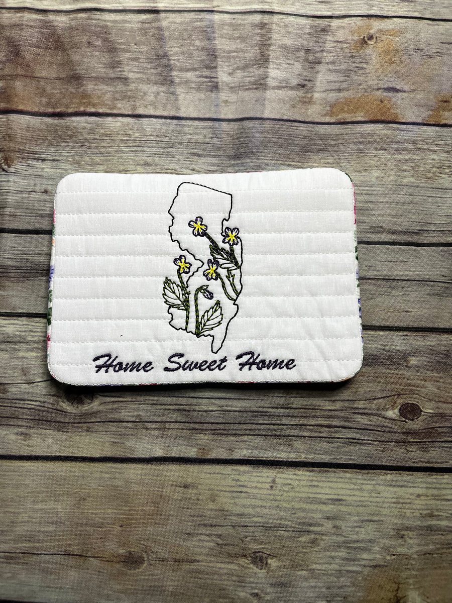Rhode Island Mug rug – Heartsdesign