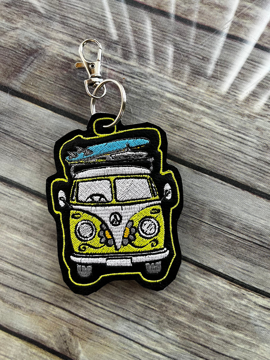 VW van Key tag – Heartsdesign